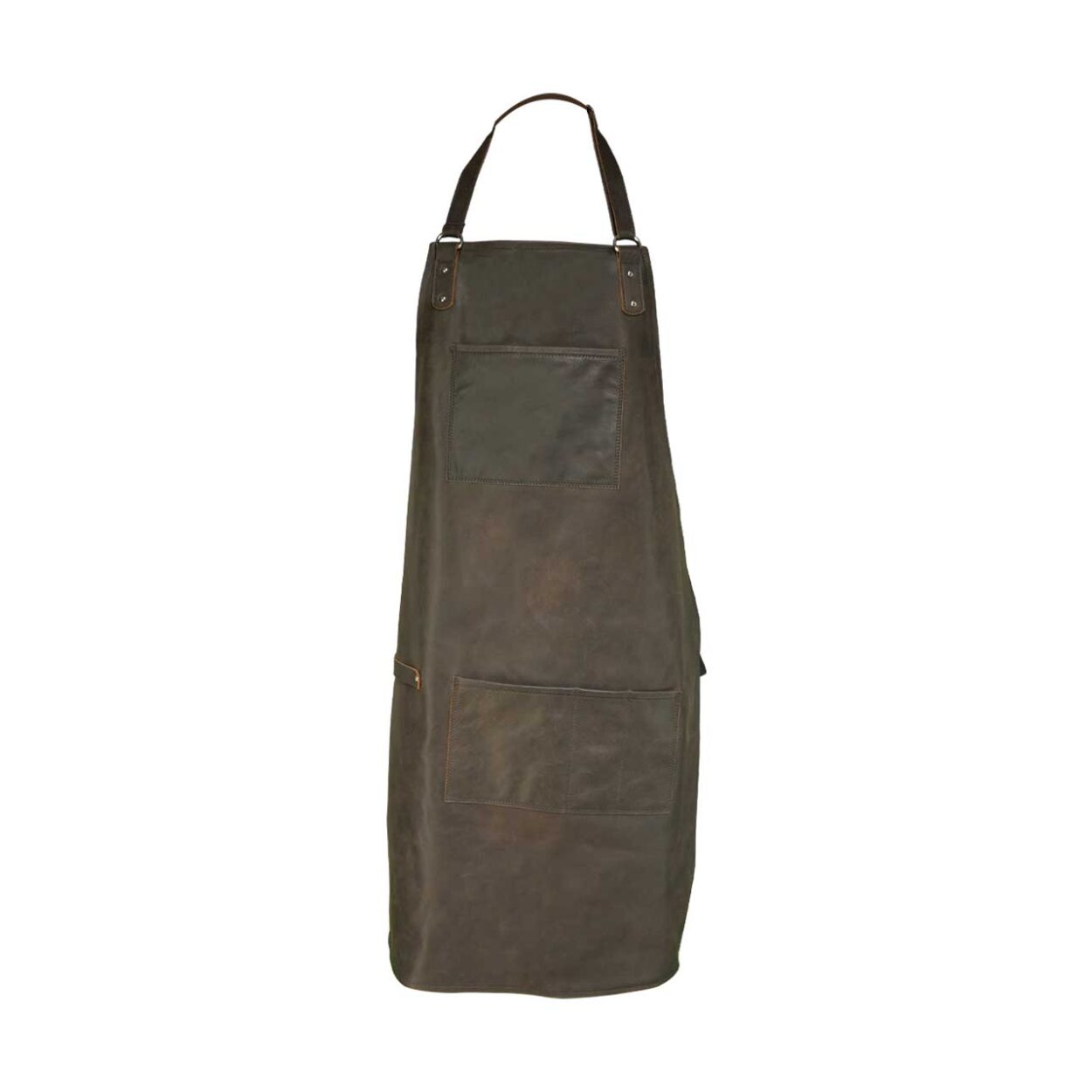 Leather Chef Apron | Long-Lasting Cooking Apron - Fusion Layers